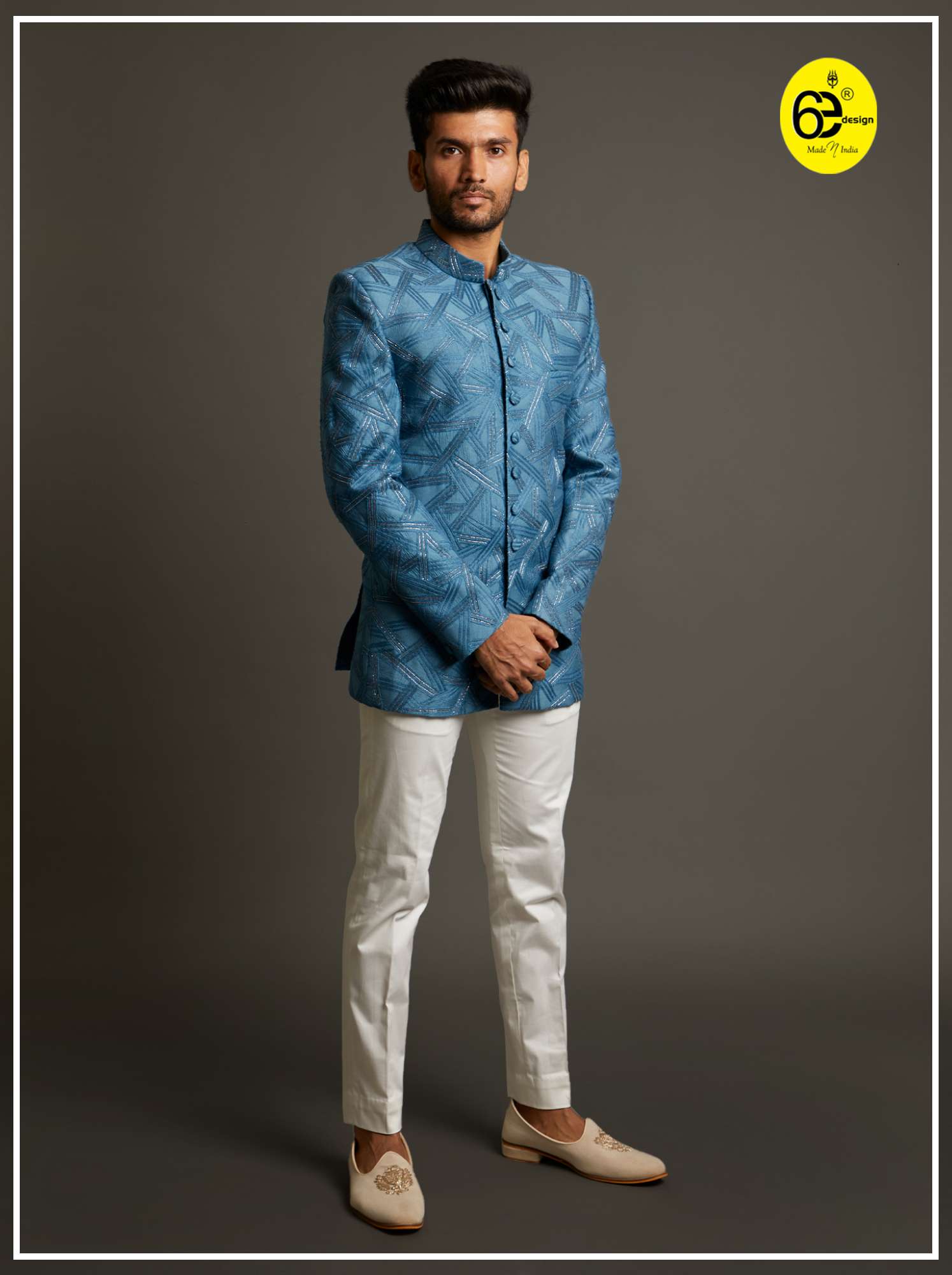 Jodhpuri Set ~ DE6E122 | 6E Design